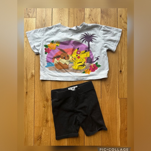 Zara | Shirts & Tops | This Is A Zara X Pokmon Eevee And Pikachu ...